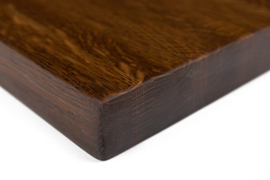 Pecan Stained Oak Butcher Block Restaurant Table Tops