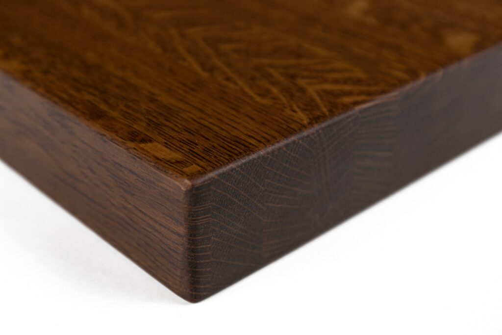 Pecan Stained Oak Butcher Block Restaurant Table Tops