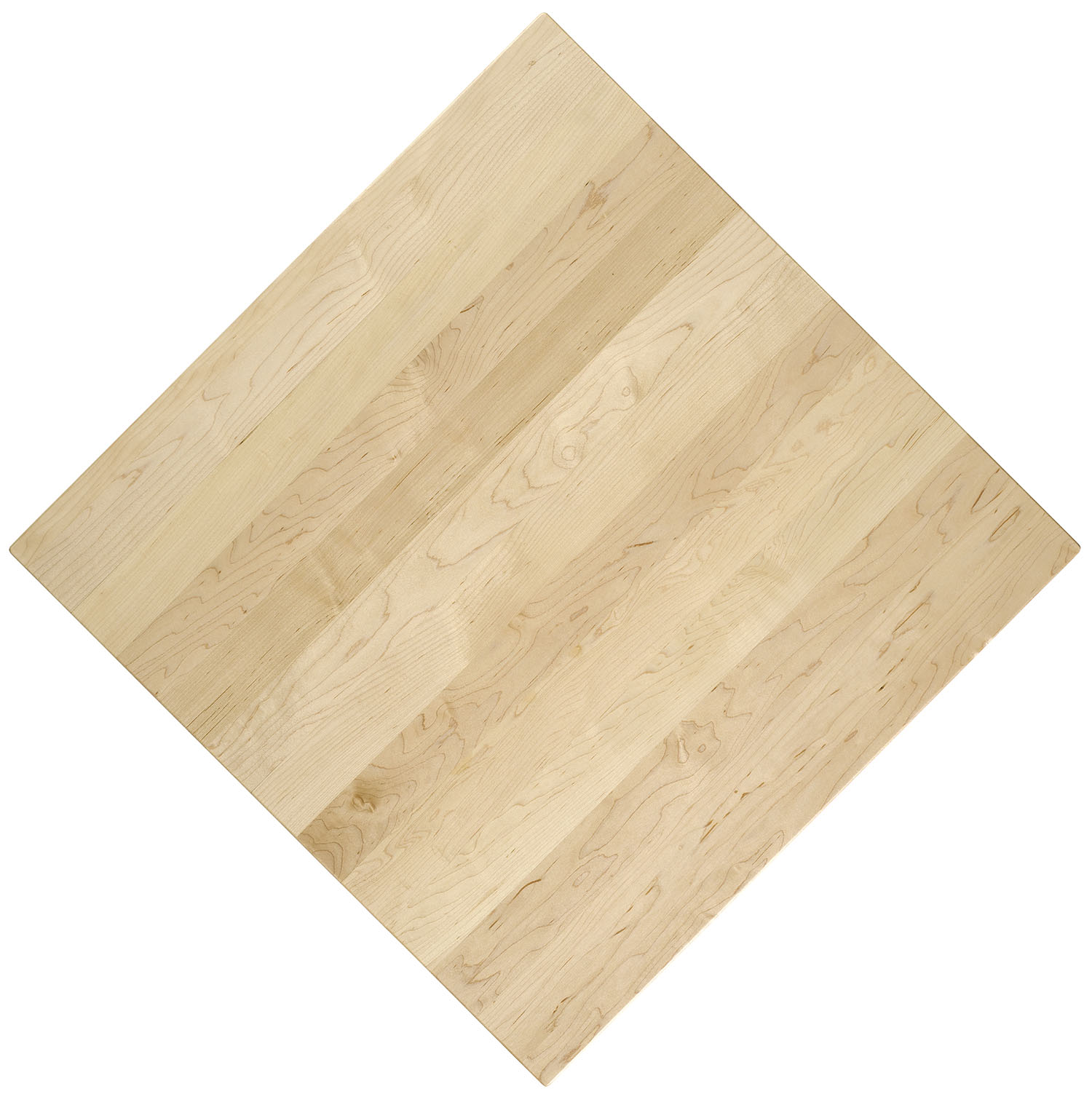 Wide Plank Maple Restaurant Table Tops-Original Color