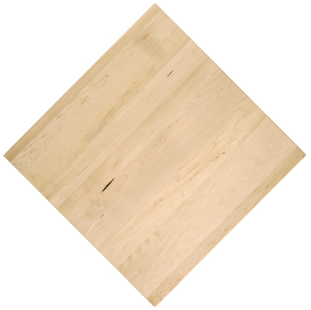 Mixed Plank Maple-Original Color Restaurant Table Tops